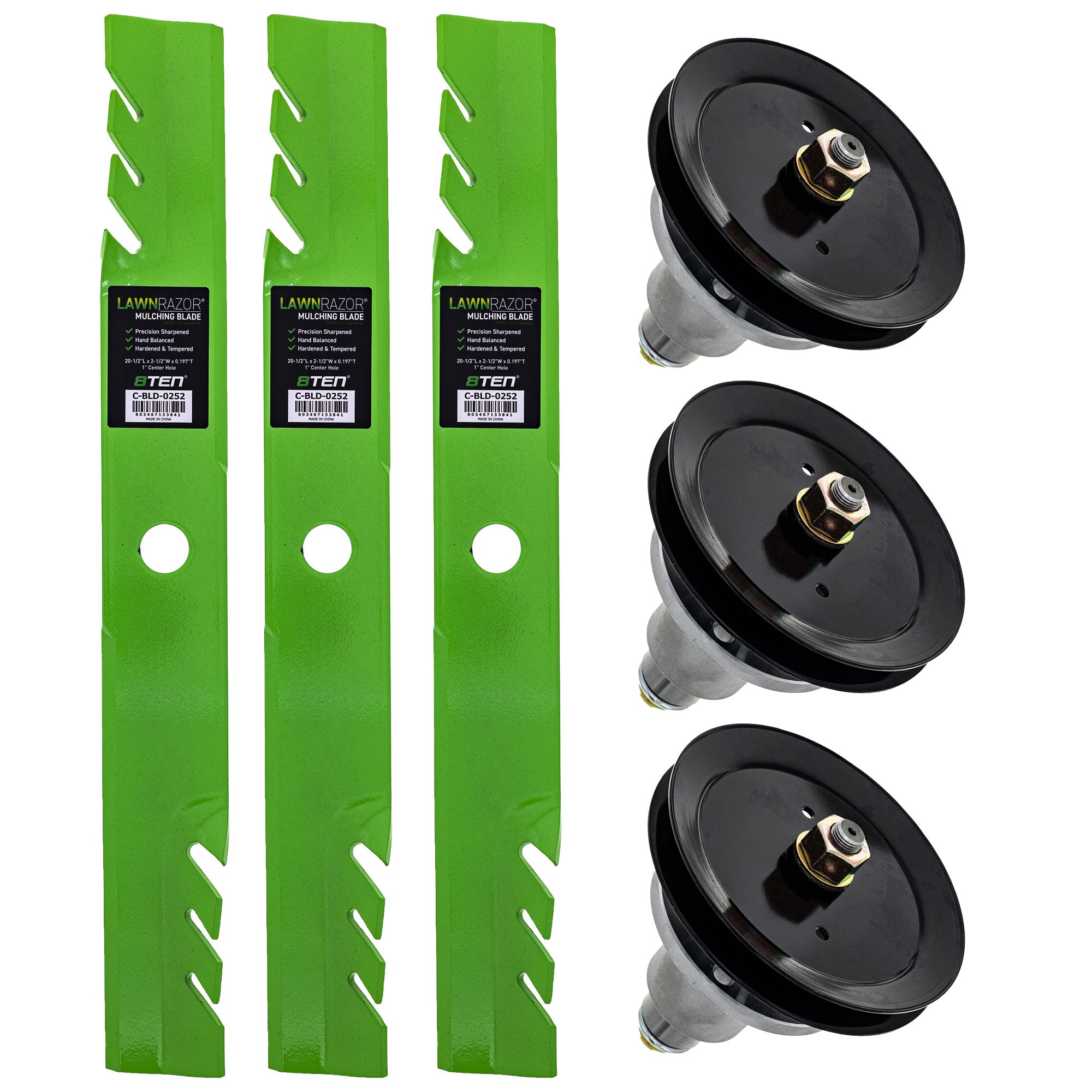 Blade Spindle Deck Kit For Exmark MK1009663 | 8TEN