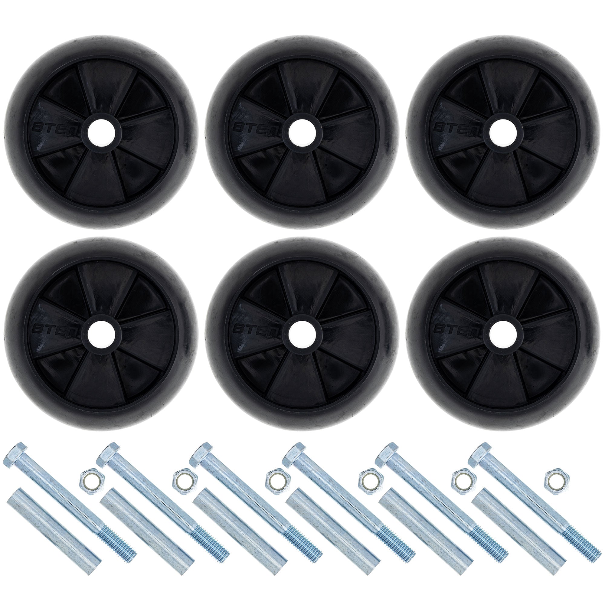 Deck Wheel Kit with Hardware For Gravely MK1012413 | 8TEN